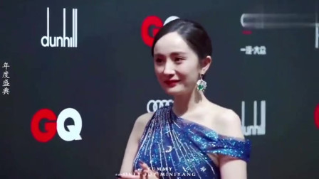 明星走红毯片段,杨幂穿运动鞋走红毯