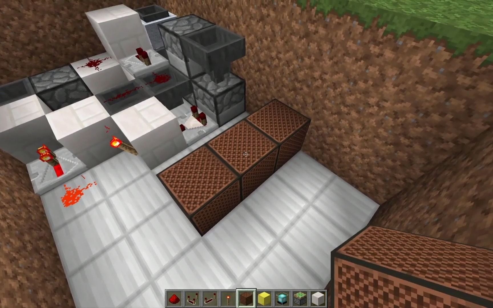 我的世界MINECRAFT,3个奇妙的红石装置。隐蔽报警器、防盗装备柜...