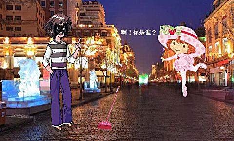 自己制作的万圣节flash