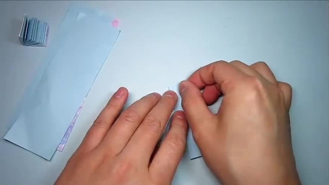 简单的小笔记本怎么折,折纸迷你小书本,DIY手工制作