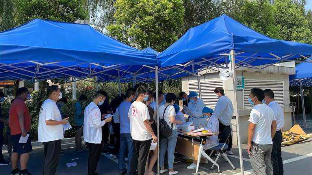 郑州市民太难,洪水刚过疫情又来,全员核酸检测,流程是这样的