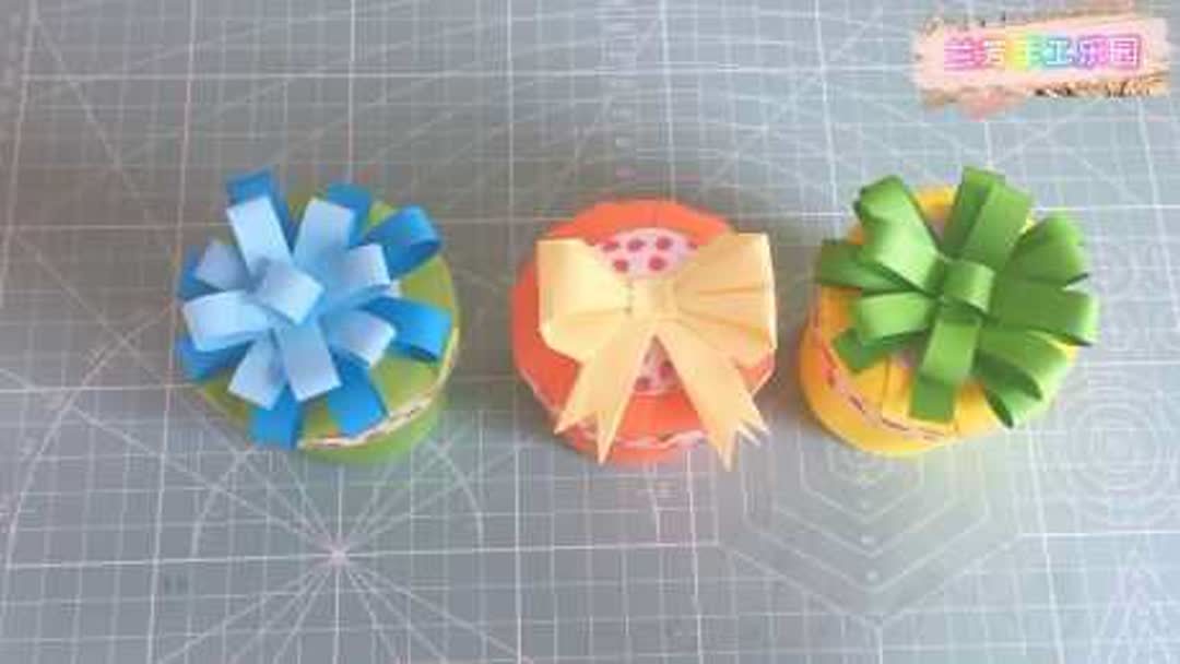 DIY创意手工,纸杯制作好看的惊喜礼盒,成品超好看,可以做盲盒