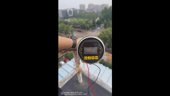 北京精诚瑞博仪表高频雷达物位计,高频雷达液位计倾斜测量实验