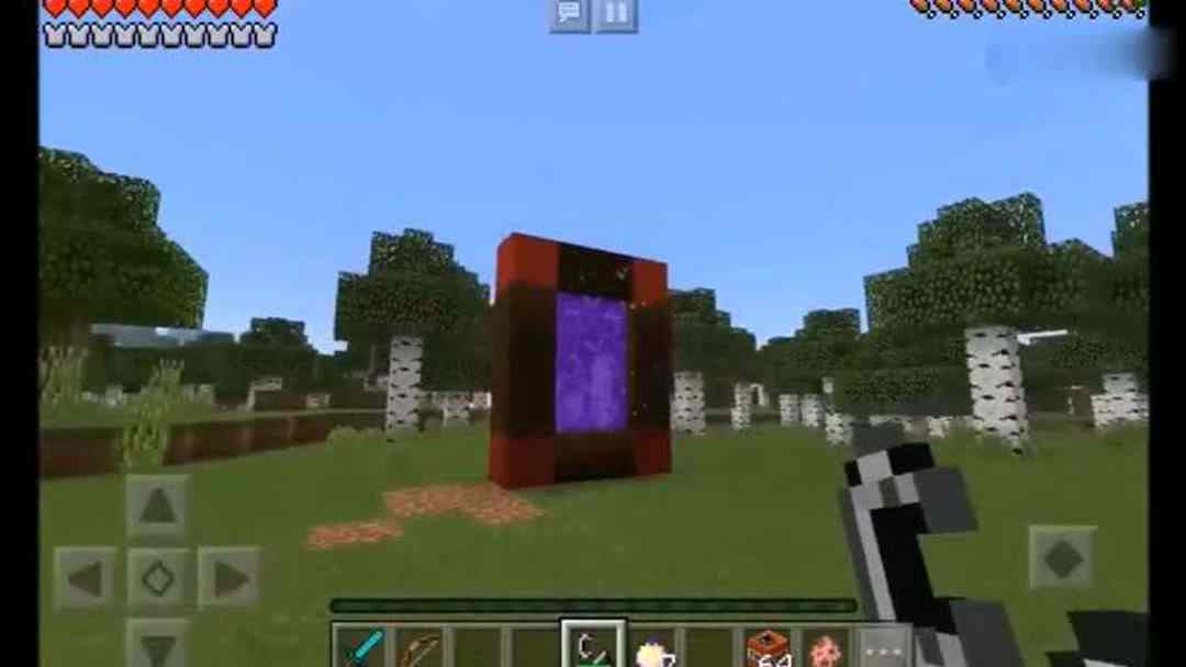 我的世界:如何制作一个死亡蠕虫传送门?教学视频!