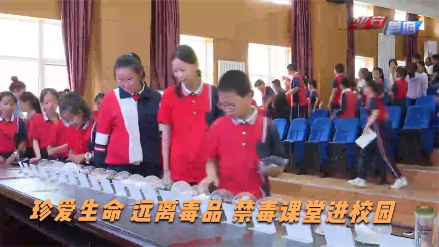 珍爱生命 远离毒品 禁毒课堂进校园