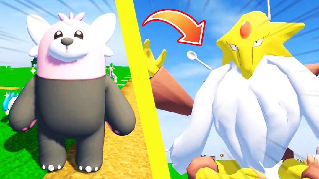 我的世界精灵宝可梦119:一口气抓到穿着熊,打败超级胡地BOSS