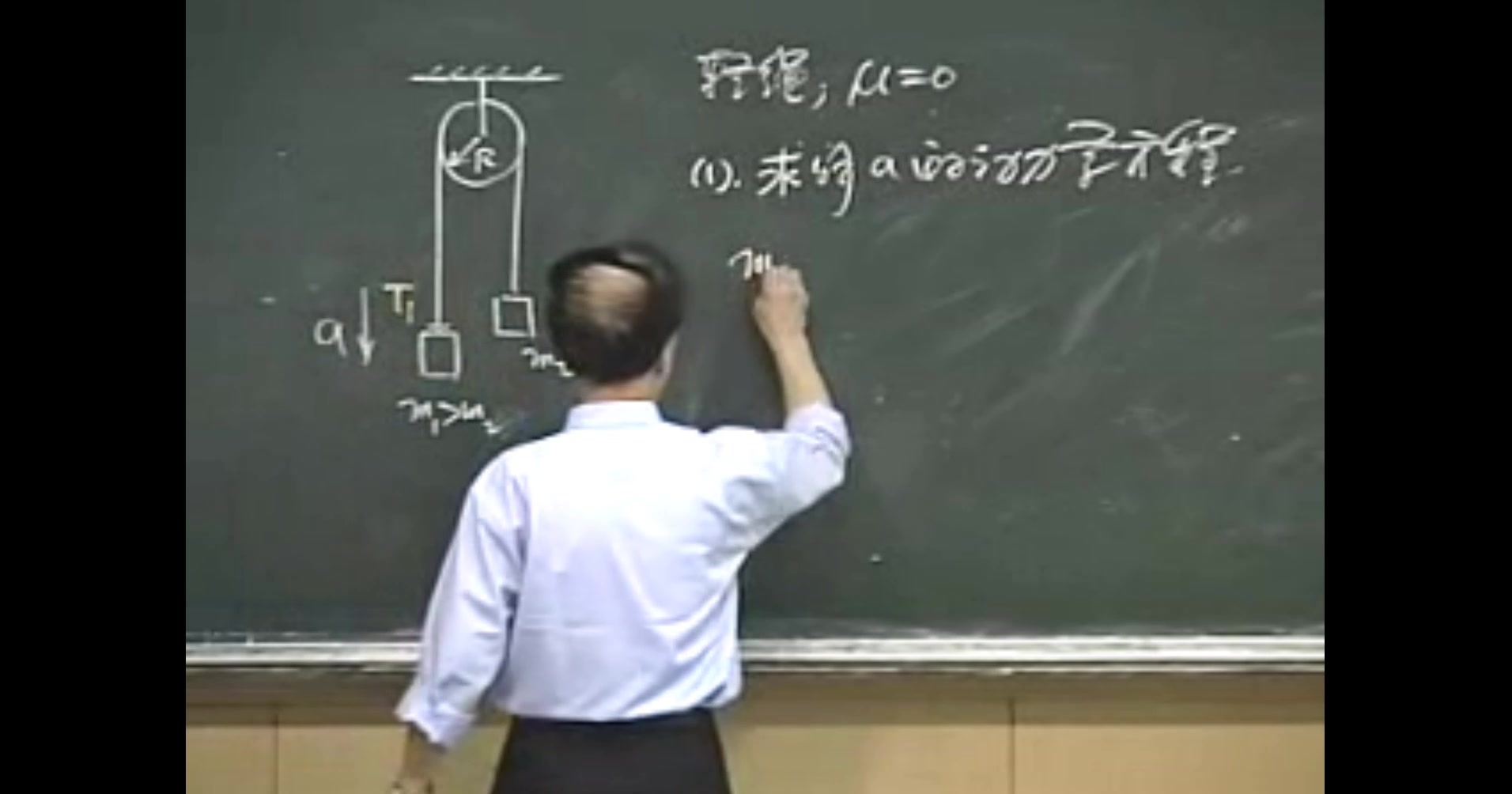 舒幼生力学14:牛顿第二定律、动量定理(2)