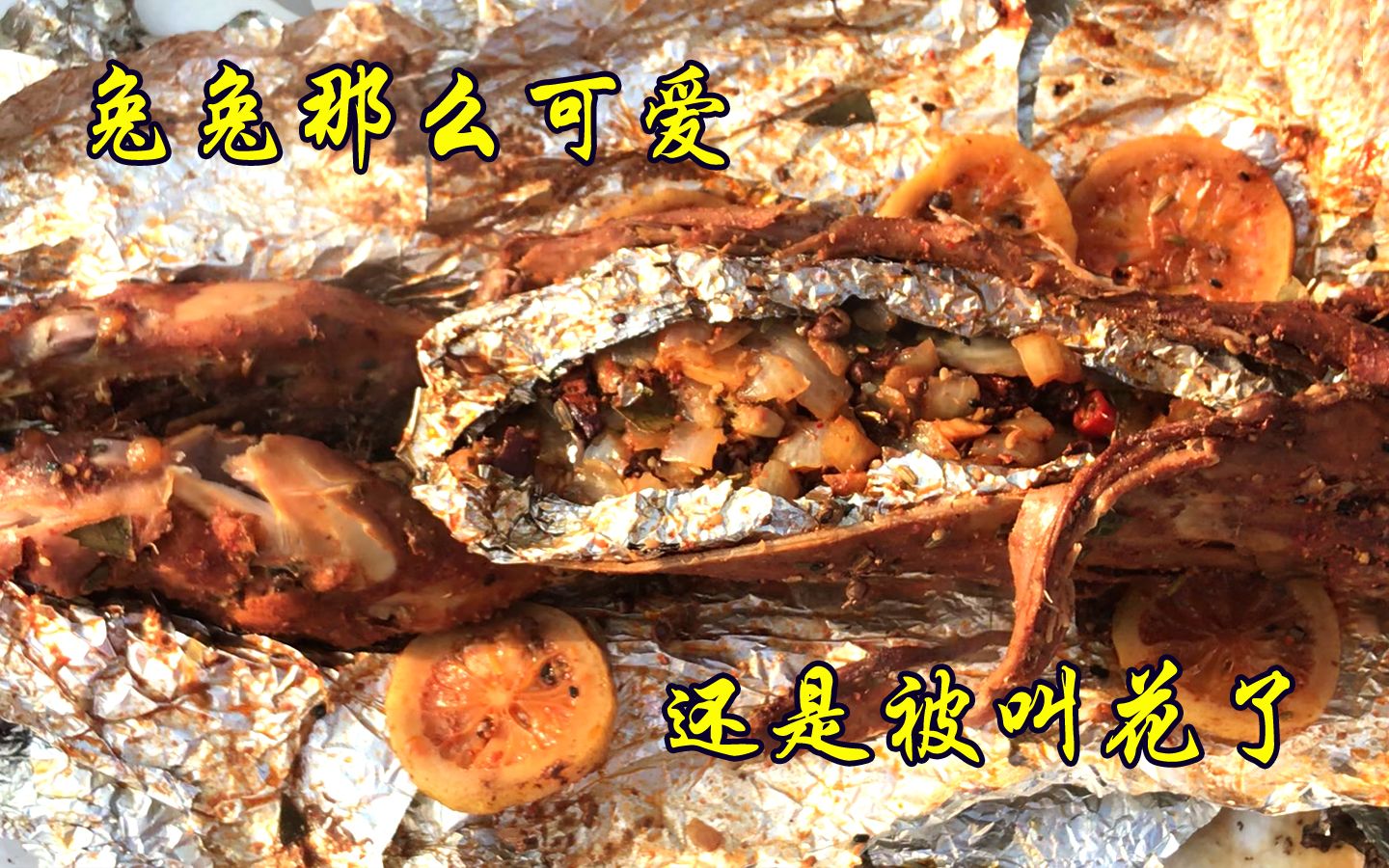 第一次自制叫花烤全兔,好吃到没朋友,你要不要来一口?配料请看下方。