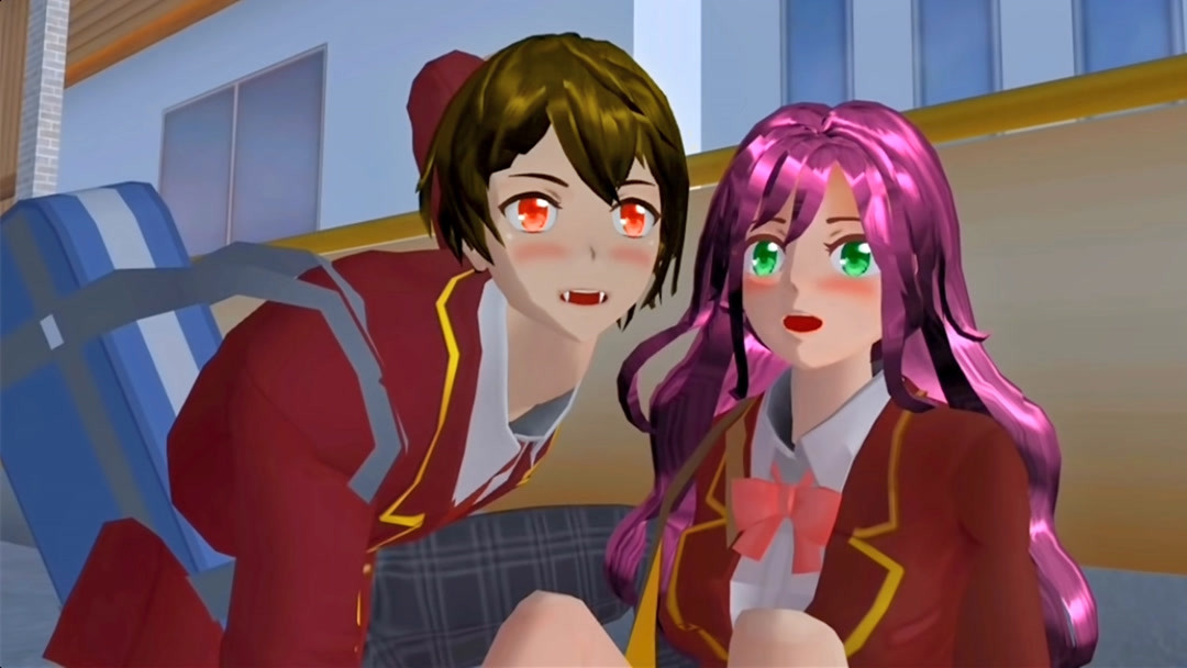 樱花校园模拟器:吸血鬼男孩的秘密陷井 二