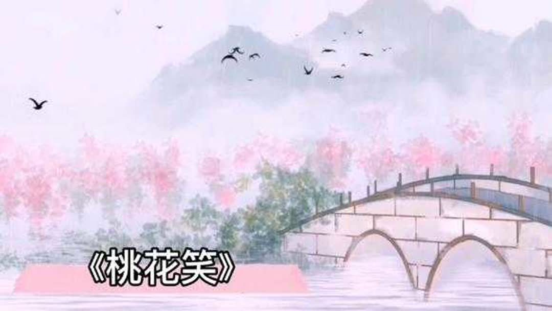 《桃花笑》舞台背景视频,超唯美!
