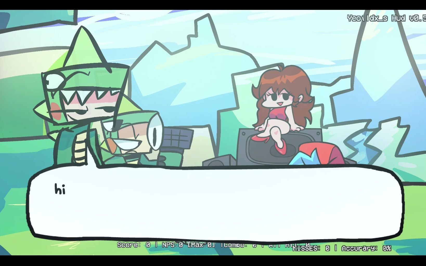 【FNF/迷你世界Demo】(全流程)重发