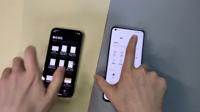 测评:Find X3 Pro文件管理对比iP 12Pro