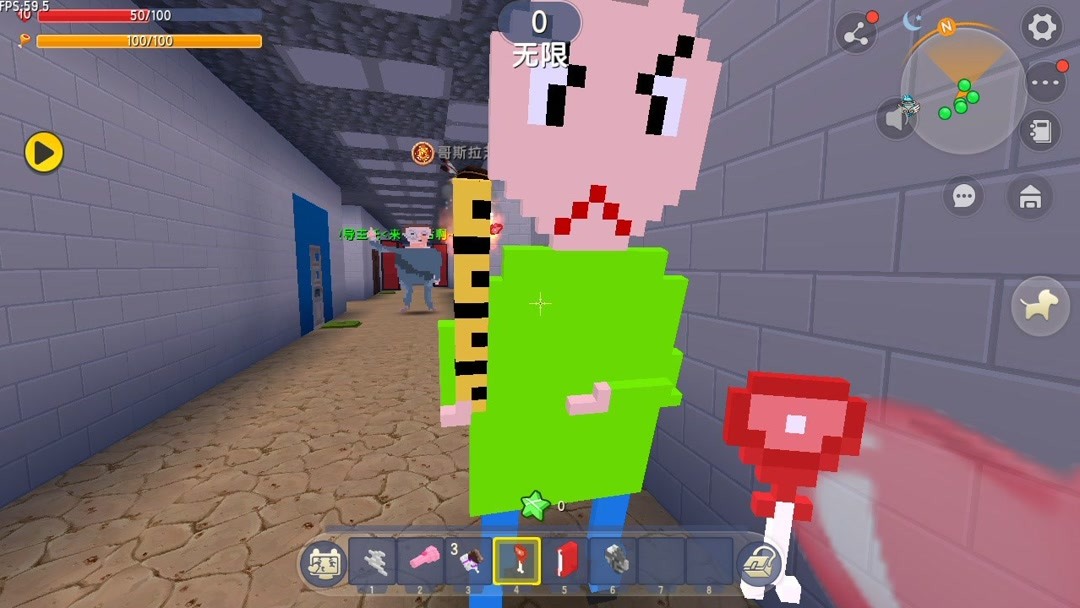 迷你世界:巴黎学校 这里的人都好奇怪 还有奇怪的问题