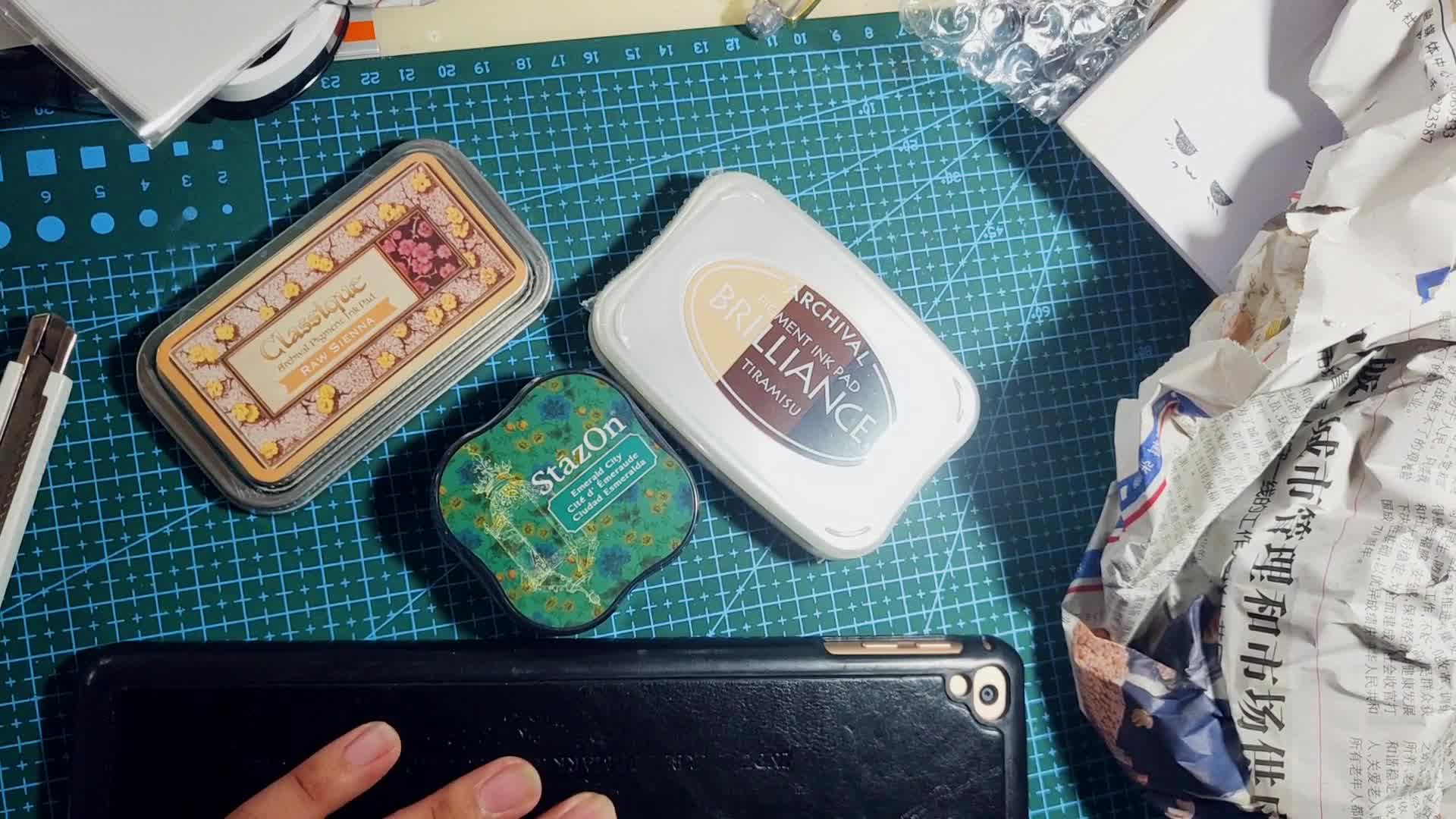 橡皮章印台开箱,依旧是开箱,虽然不知道开出来了什么