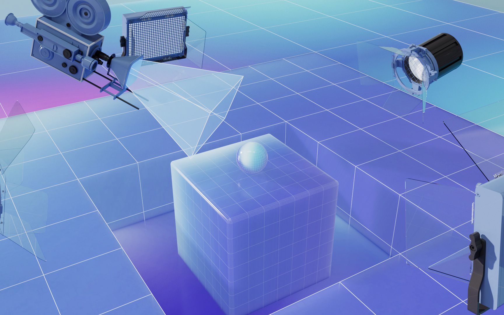 C4D场景运镜练习