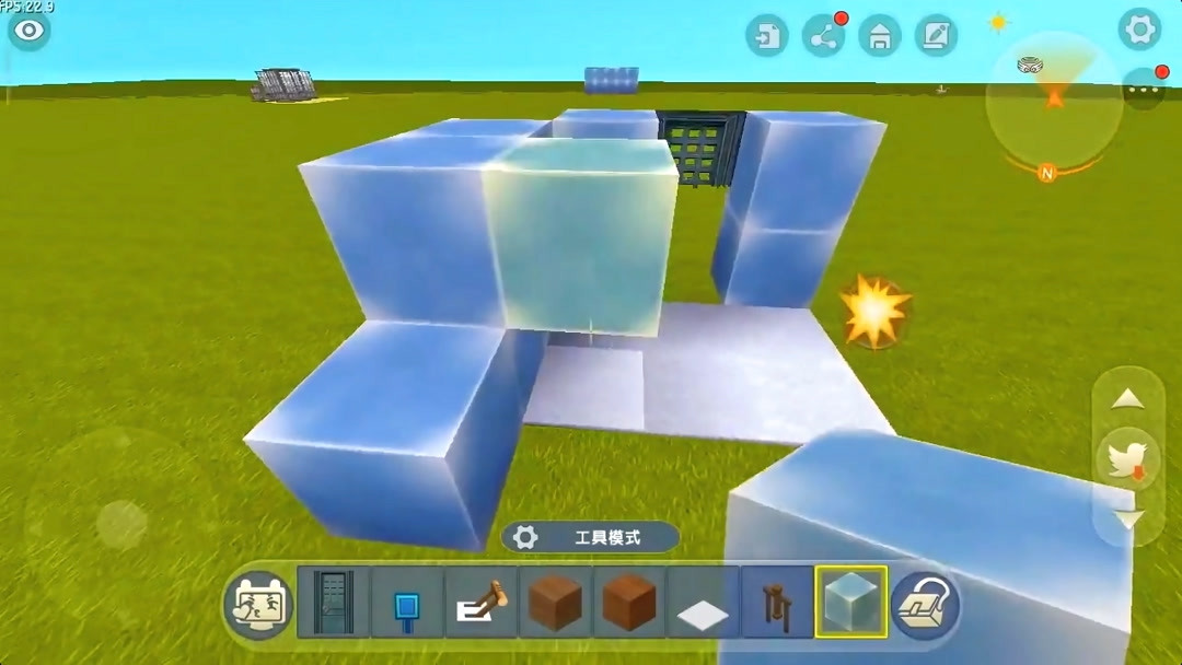 迷你世界防盗门的制作方法,有点意思!