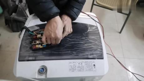 全自动洗衣机维修实例(二)进水不止