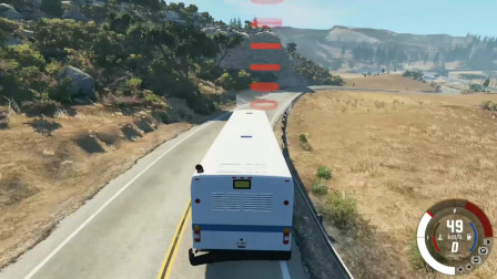 车祸模拟器:计时大巴挑战赛,规定时间没到,直接爆炸!