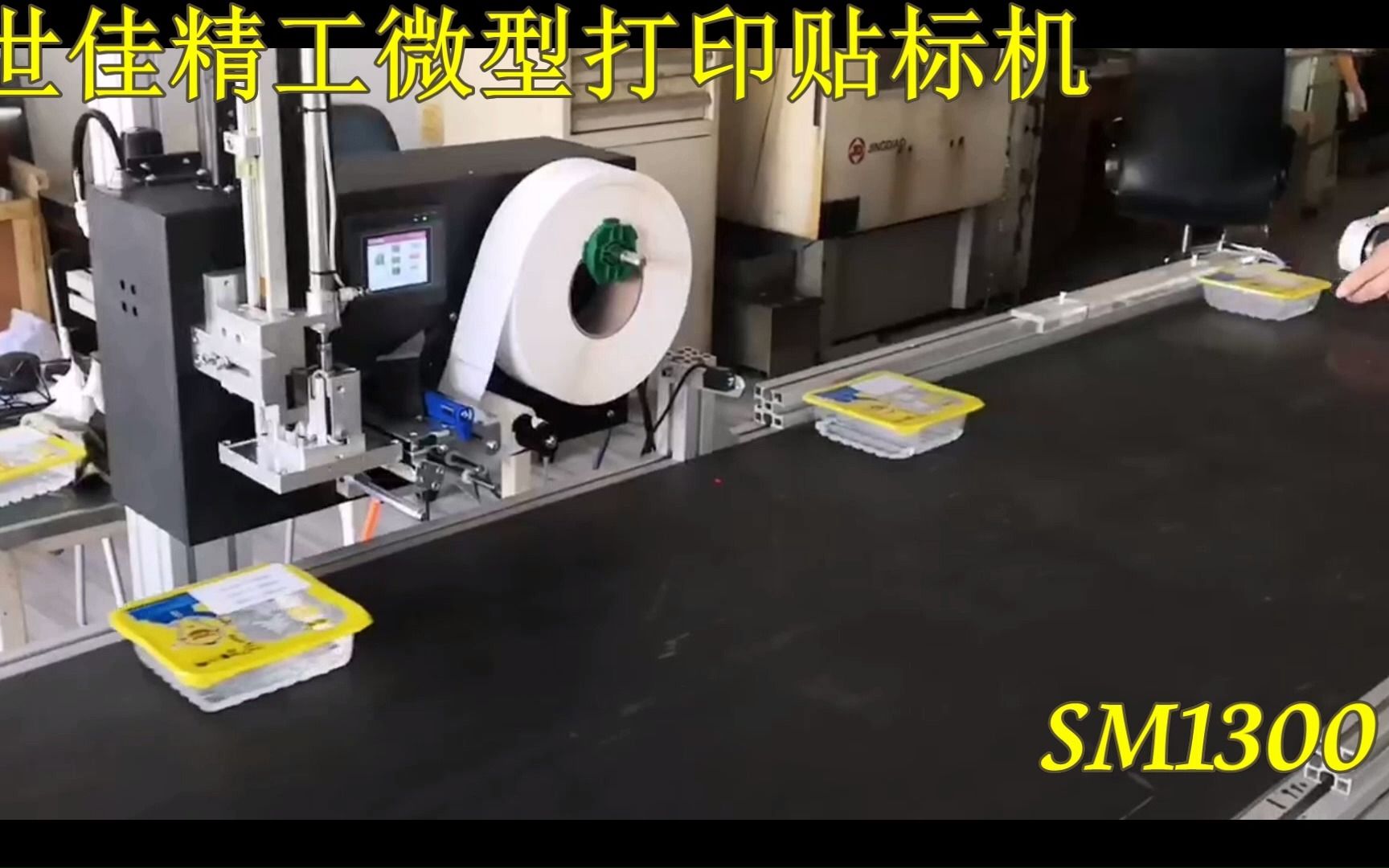 世佳精工微型打印贴标机SM1300型经济款