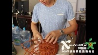 藤椅编织教程 编织技术 编织方法 藤编视频 藤椅修补视频