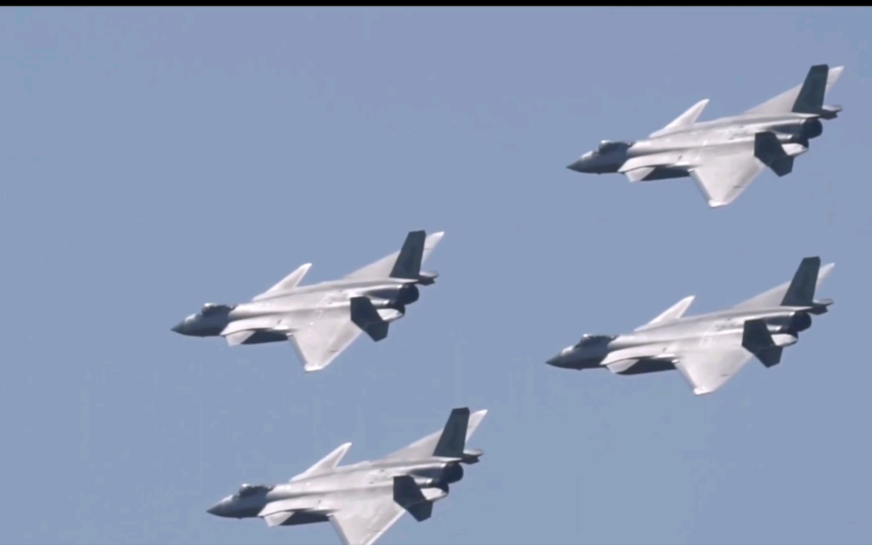 2022珠海航展 J20高清空中演示
