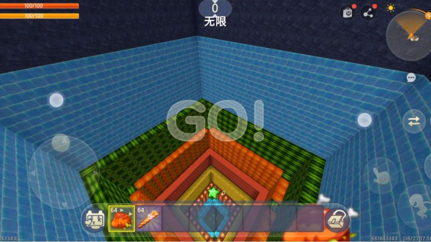 迷你世界漏斗跑步