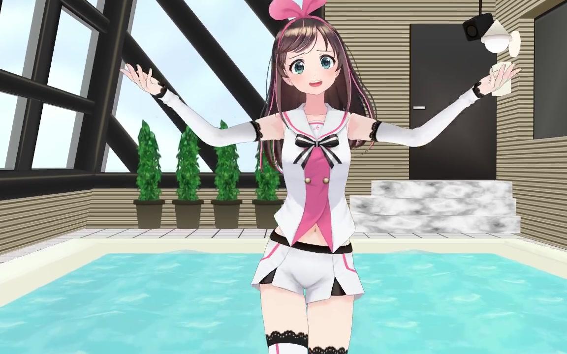 【MMD】如果让爱酱在泳池旁跳hop会如何呢?
