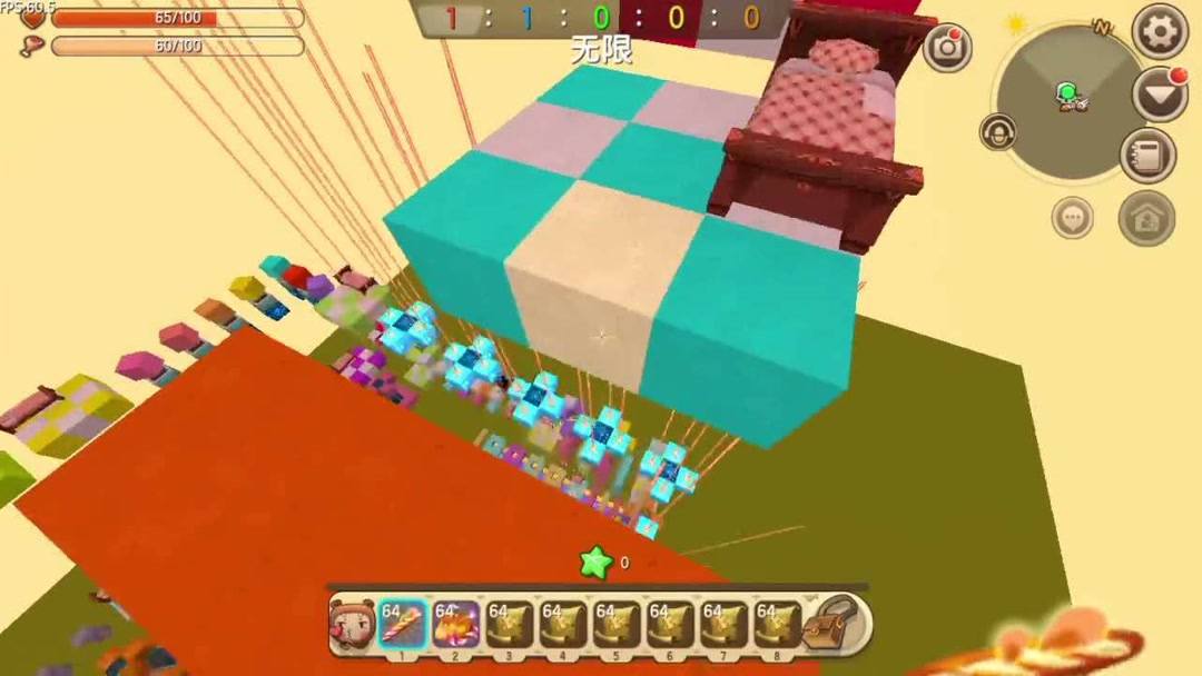 阔哥哥 迷你世界跑酷:还以为你笨到出生点都不会重置呢