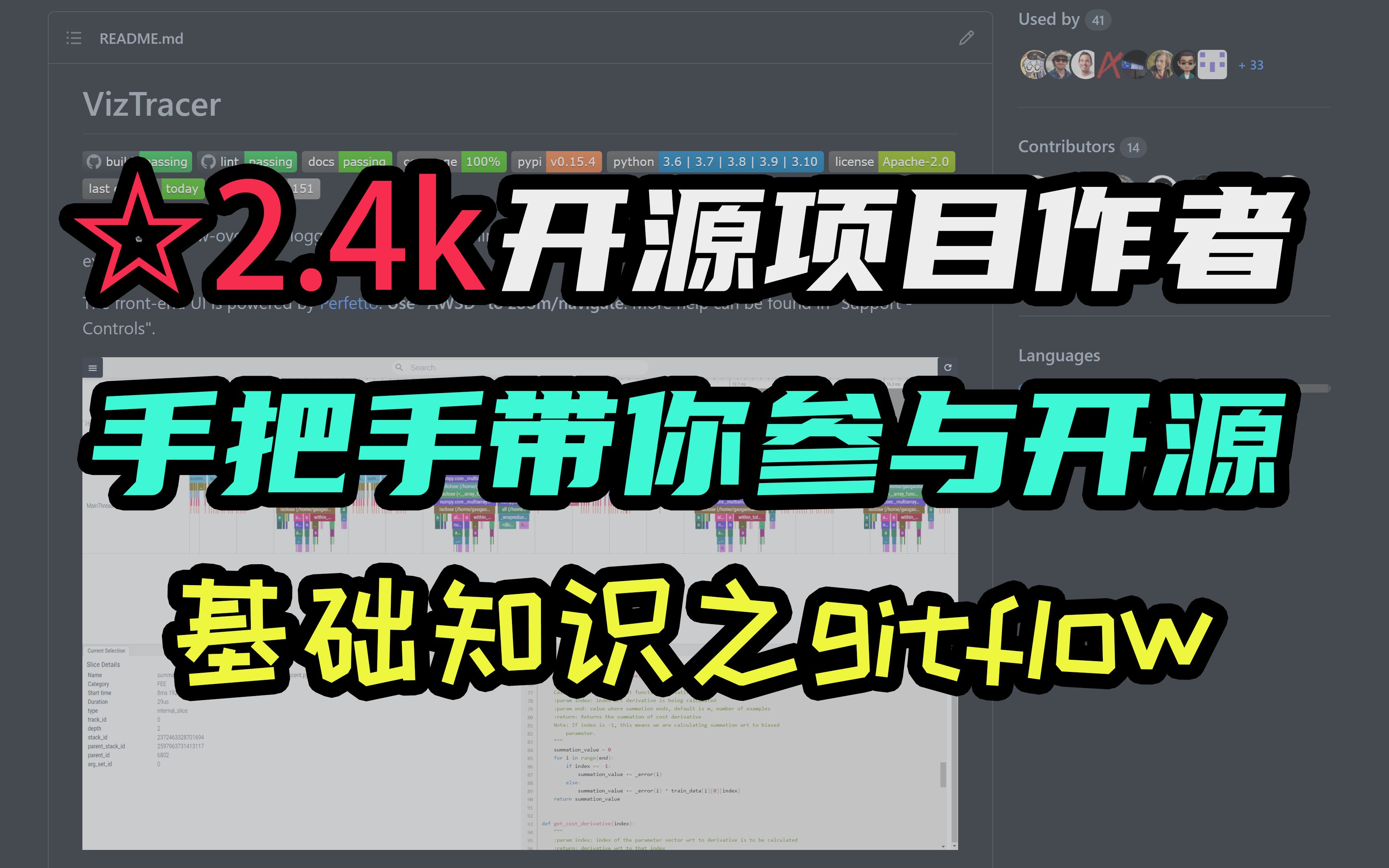 2.4k star开源项目作者带你做开源!介绍一下使用github做代码贡献的...
