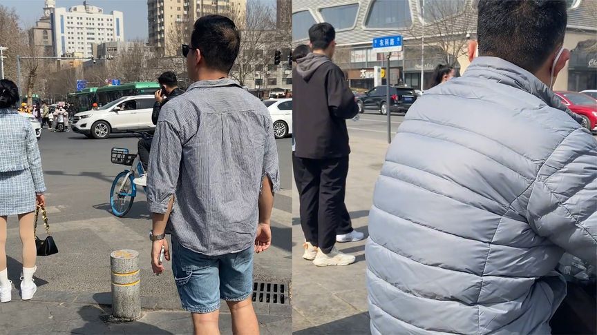 郑州街头开启乱穿衣模式,有人过夏天有人过冬天,网友看后爆笑