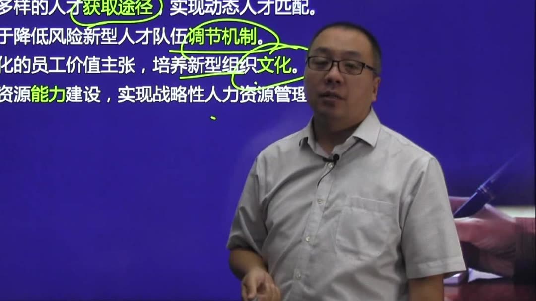 来学网来学教育中级经济师人力资源管理-人才管理42
