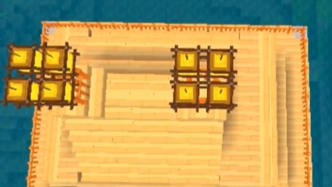 迷你世界 快速海上小别墅教程来了!