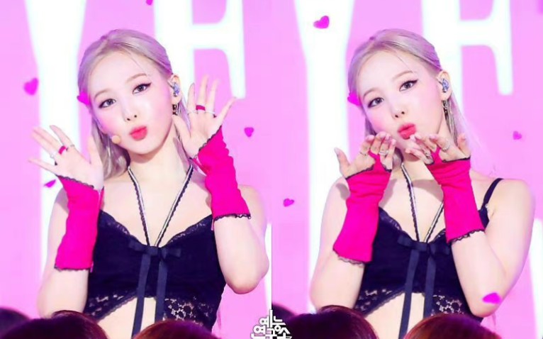 【林娜琏】林娜琏solo出道曲pop!舞台直拍镜面高清