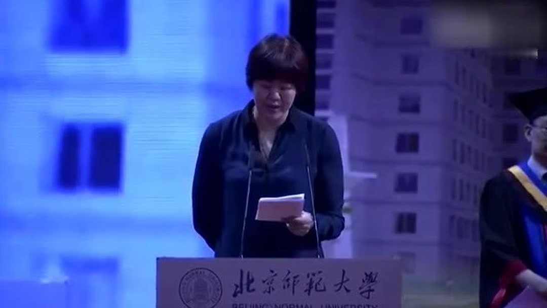 郎平在北师大毕业典礼演讲,教育年轻人不能为梦想而活!