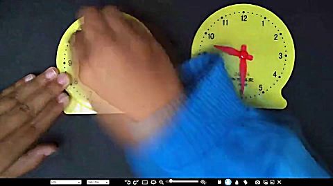 ...版小学一年级数学上册八认识钟表小明的一天-钱老师(配视频课件教案)