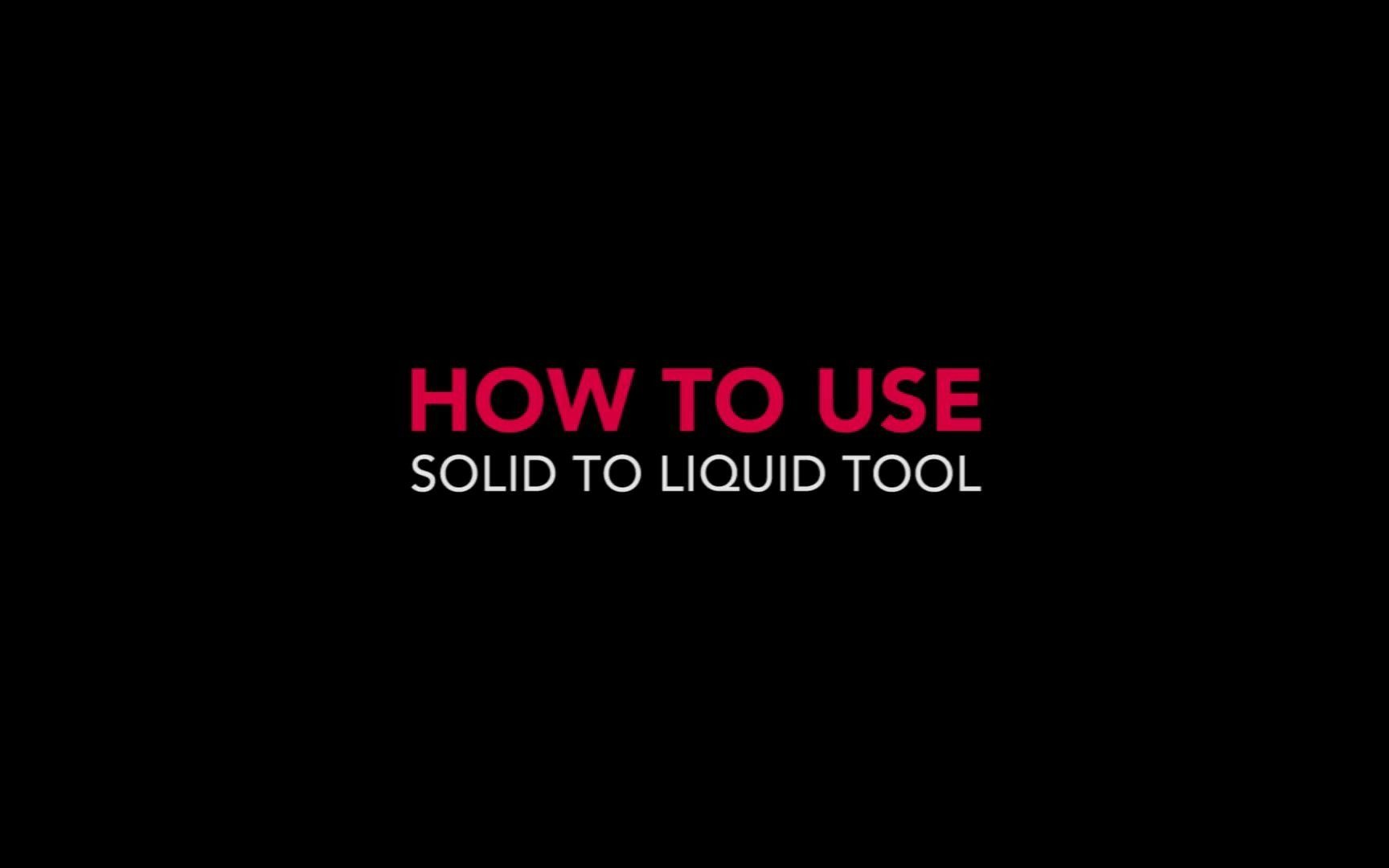 C4D插件流体转换工具 Solid To Liquid Tool 1.5视频教程
