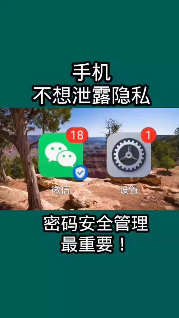 手机不想泄露隐私,密码安全管理更重要!