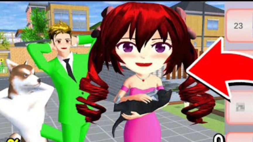 樱花校园模拟器:教你制作加长版的双马尾,走起路来都带风的!