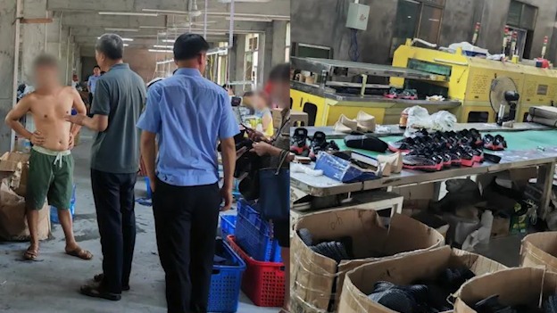 江西警方破获一假冒注册商标案:生产假鞋12万余双,涉案金额6000余万