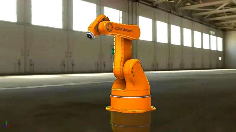 几款工业机器人模型动画,一饱眼福