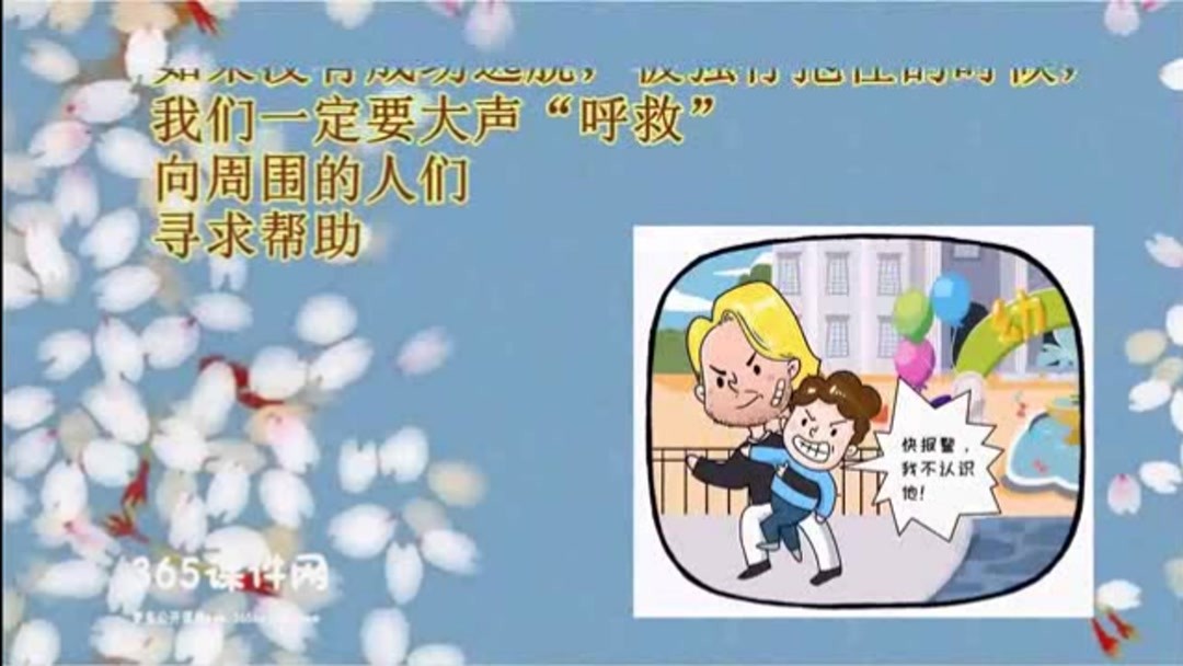 小班社会领域活动《我会保护自己》微视频幼儿园优秀比赛微课