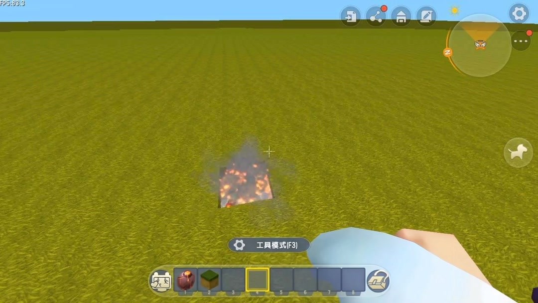 迷你世界教程:用熔岩巨人制作鞭炮