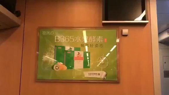 在合肥坐到B365号列车高铁