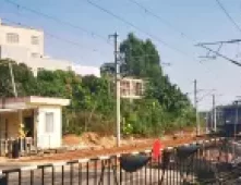 宁局柳段HXD3C-0510牵引湛江-成都东K872次列车黎湛铁路K313公里...