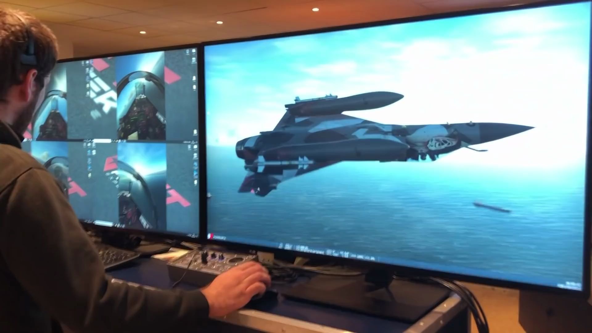 空军使用的幻影2000模拟器