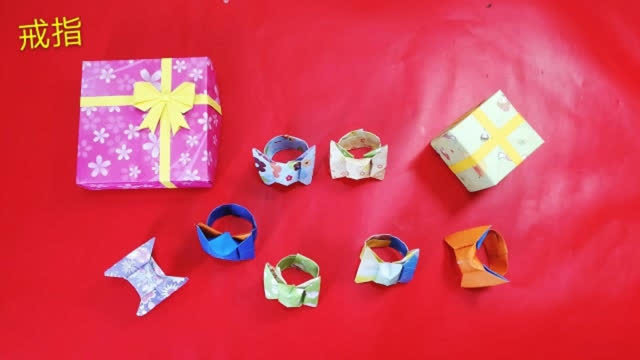 超可爱的蝴蝶结戒指视频教程,戴上很好看哦