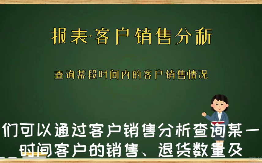 如何查询某个客户的销售及退货等数据分析-进销存软件