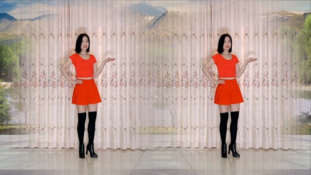 广场舞【女人就要美美美】歌词现实舞步好看好学