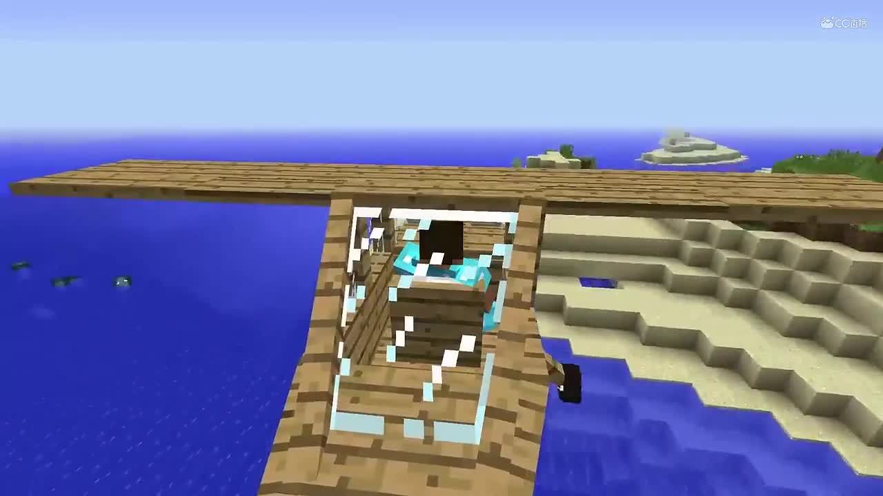大海解说 我的世界建造我的王国ep21 激战海盗船
