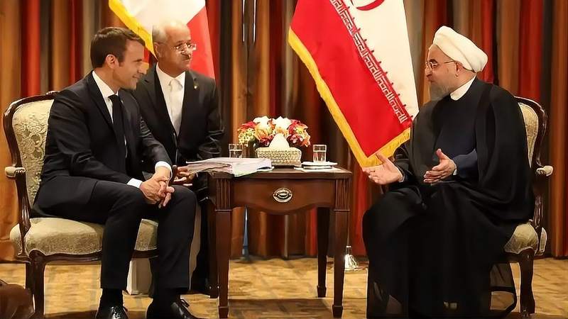 又刷存在感?拜登普京刚前后脚访中东,马克龙就和伊朗总统通电话